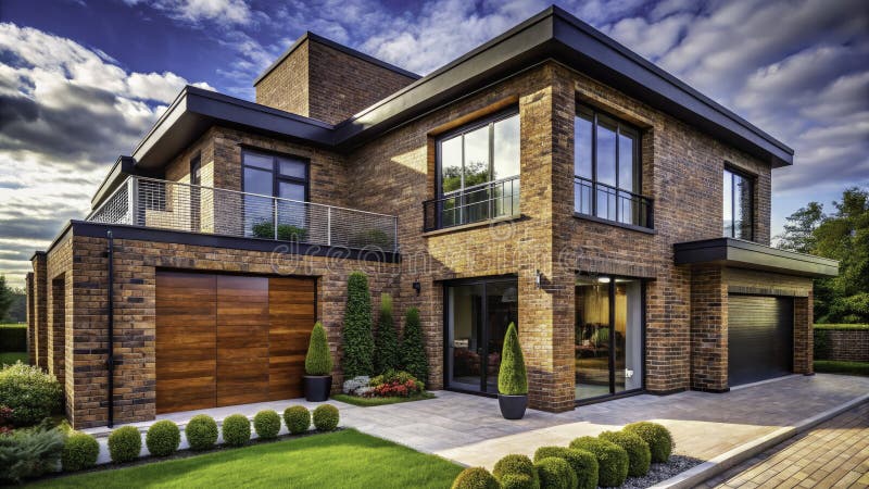 Stunning Brick Wall House Facades Exploring Modern Cladding Styles ...