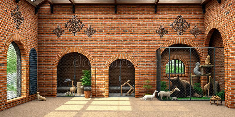 Stunning Brickwork Designs Enrich Animal Enclosures in a Modern Zoo ...