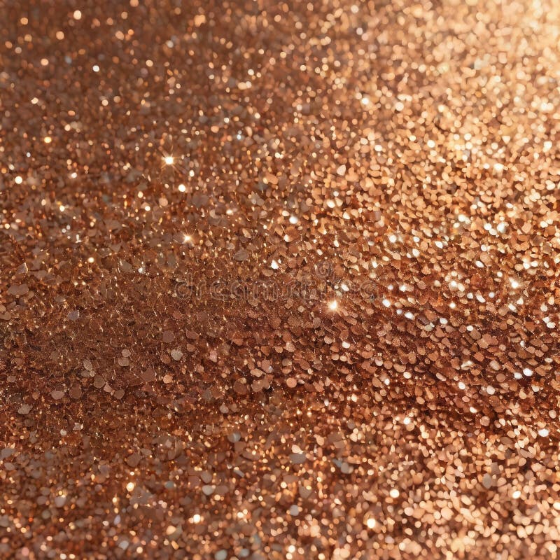 Stunning Bronze Glitter Holographic Texture Background Stock ...