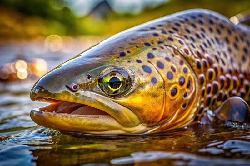 Stunning Brown Trout Catch in a Pristine Stream a Masterful Rule of ...