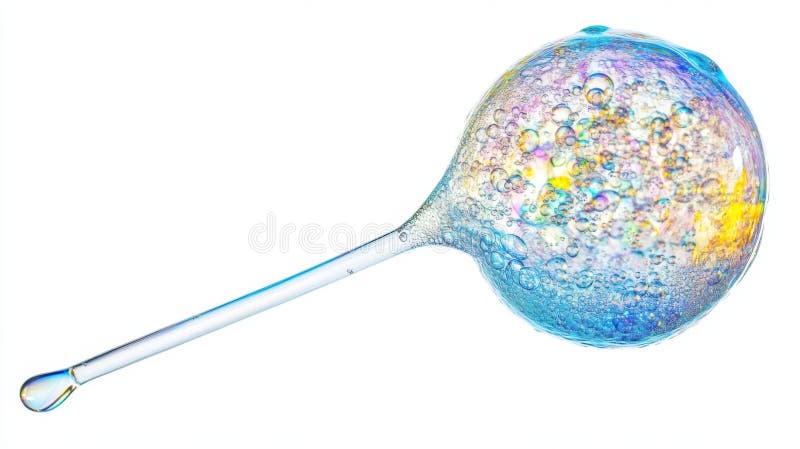 A Stunning Bubble-like Orb Captures Shimmering Colors and Textures ...