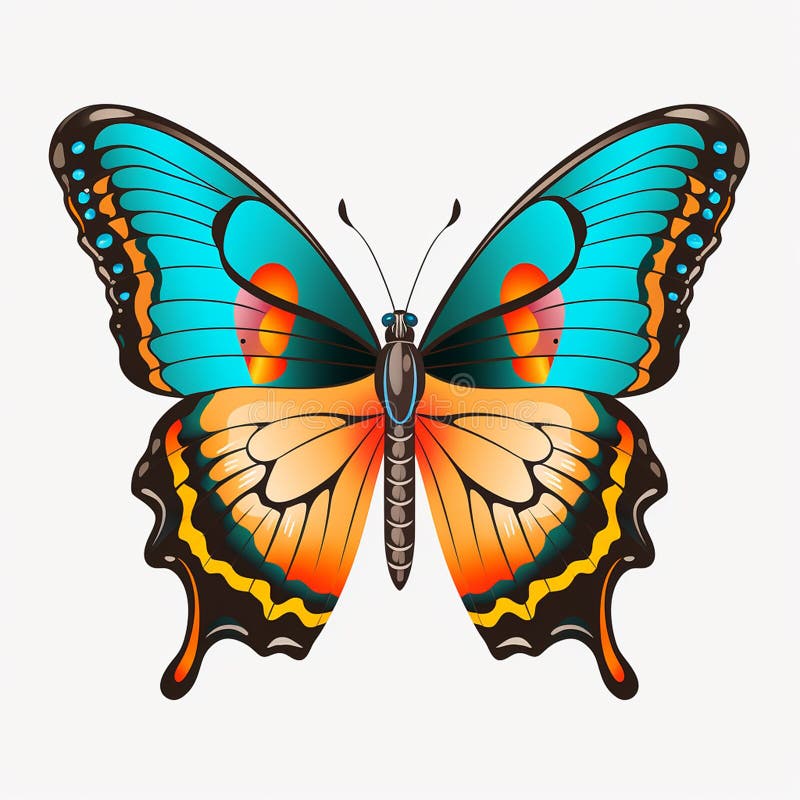 Stunning Butterfly Collection Graceful Flutter Stock Illustration ...