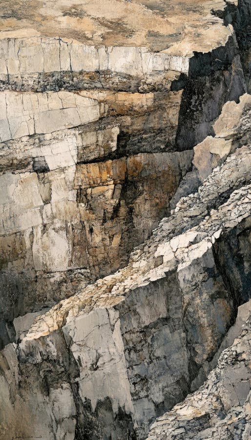 Stunning Canyon Landscape Featuring Layered Rock Formations and ...