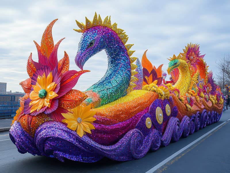 Stunning Carnival Parade Float Designs Illustrations Showcasing ...