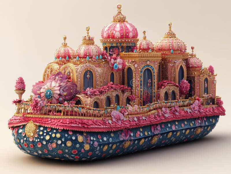 Stunning Carnival Parade Float Designs Illustrations Showcasing ...