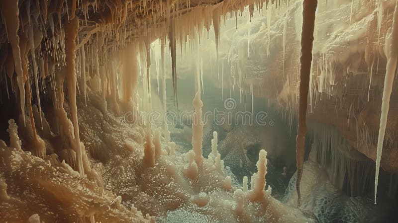 Stunning Cave Formations Featuring Beautifully Intricate Stalactites ...