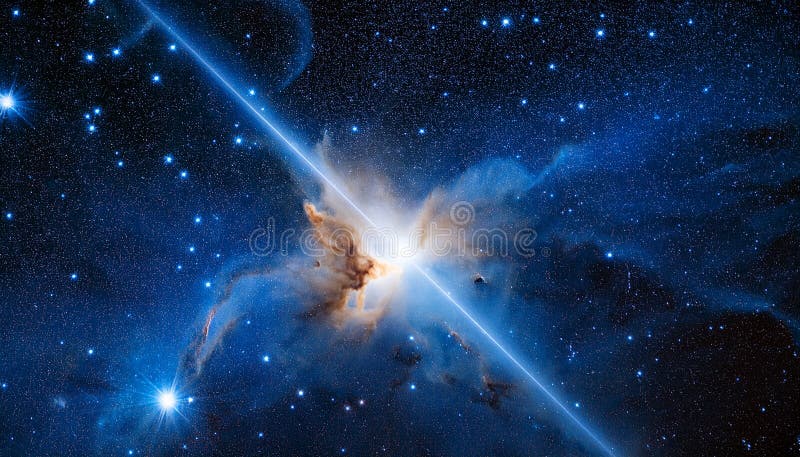 Starry sky stock illustration. Illustration of planet - 381775907