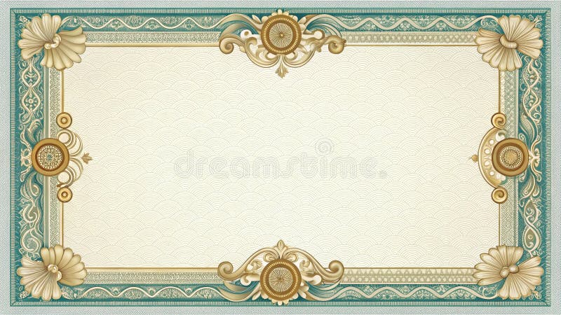 Designed Certificate Border Templates Stock Illustrations – 11 Designed ...