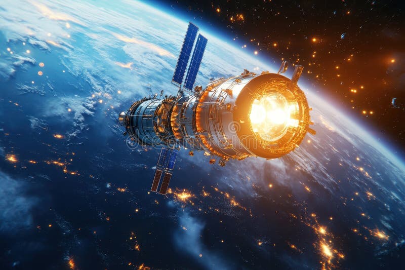 Stunning CGI of a Space Exploration Mission in Action Stock ...