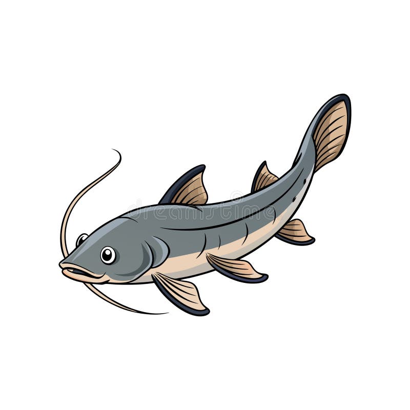 Stunning Channel Catfish Underwater Scene Stock Photo - Illustration of ...