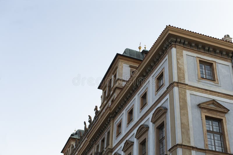 Stunning Classical Architecture Building Facade Against a Clear Sky ...