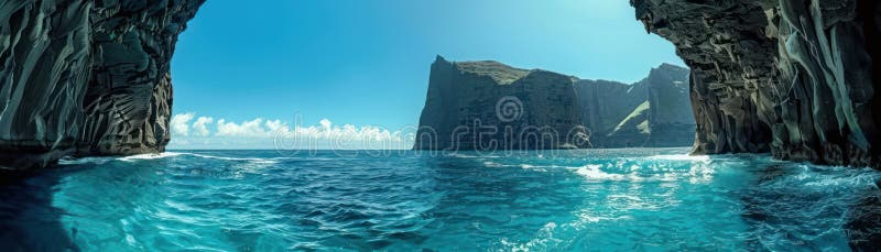 Stunning Cliffside Vista an Epic Expedition through Rugged Coastline ...