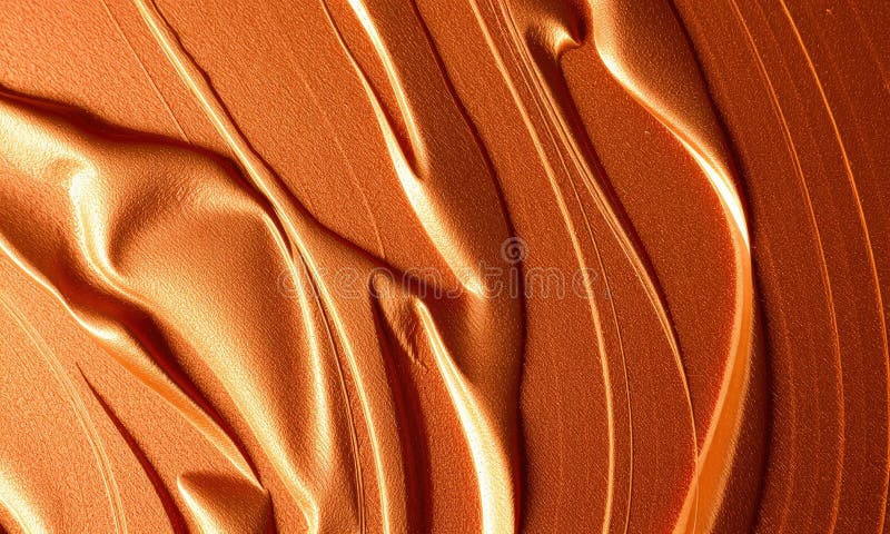 Stunning Close Up of Smooth, Copper Liquid Surface, Showcasing Its Rich ...