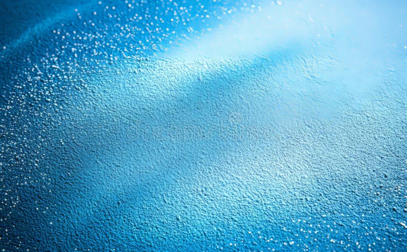 Stunning Close-up View of Bright Blue Powder Scattered on a White ...
