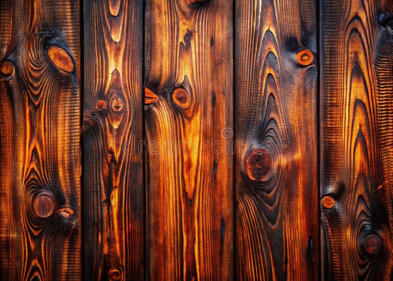 Stunning CloseUp of Dark Stained Wood Wall Texture a Rustic Detailed ...