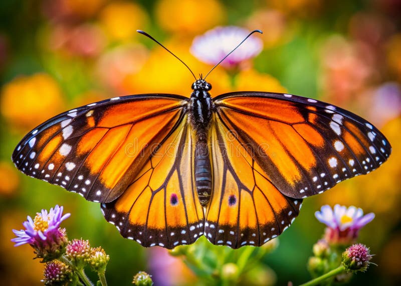 Stunning Closeup of a Plain Tiger Butterfly a Detailed Look at Monarch ...
