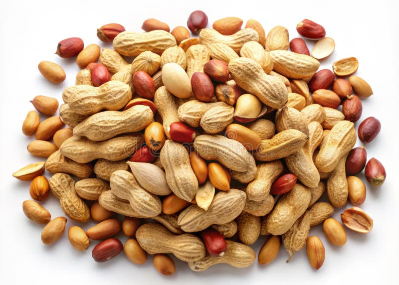 A Stunning CloseUp of Scattered Peanut Kernels and Shells Exploring ...