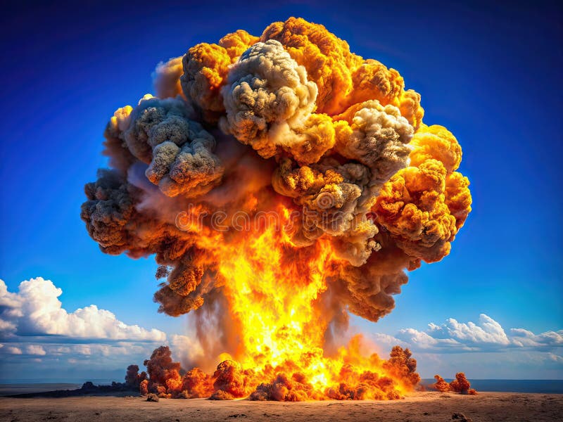 A Stunning CloseUp Simulation of an Exploding Fireball Munition Intense ...