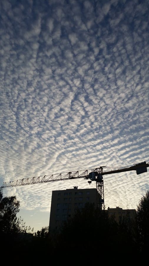 Stunning clouds pattern stock photo. Image of creating - 143905898