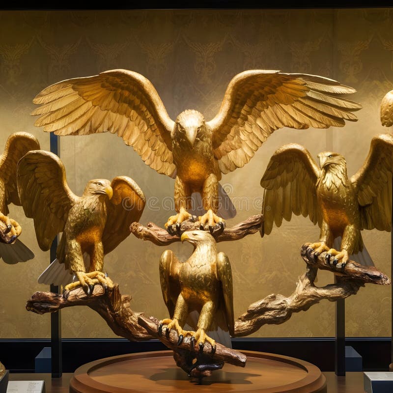A Stunning Collection of Golden Eagle Illustration Stock Illustration ...