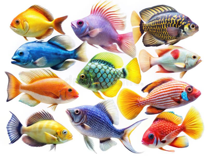 Stunning Collection of Isolated Tropical Fish HighQuality Images for ...
