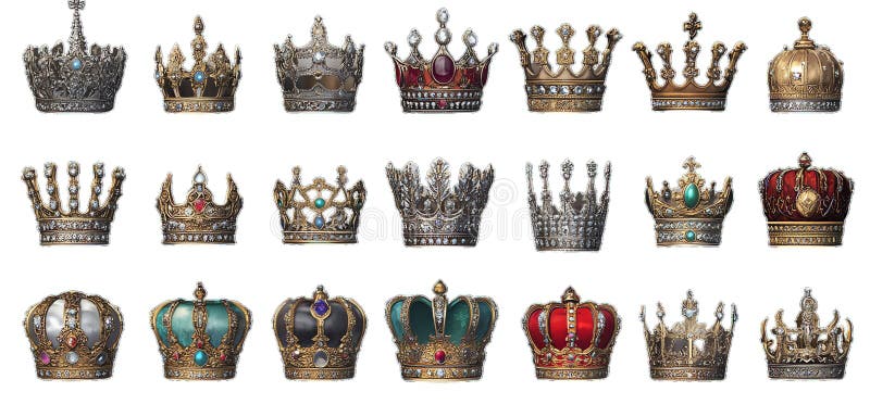 Stunning Collection of Royal Crowns for Creative and Artistic Projects ...