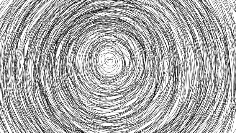 Stunning Concentric Circle or Ellipse Line Pattern Animation Stock ...