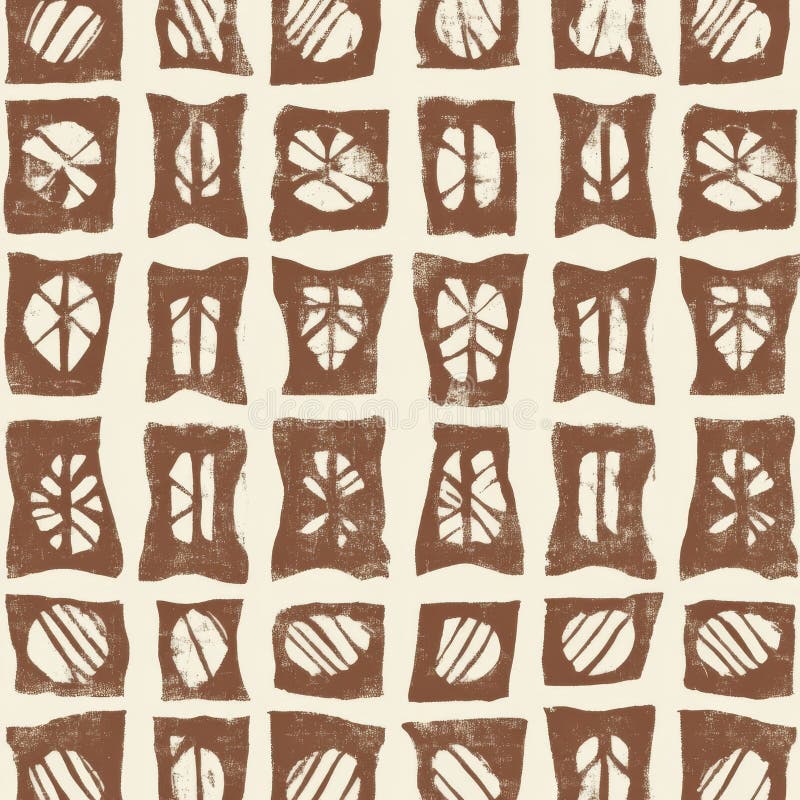Stunning Continuous Pattern Featuring Traditional African National ...