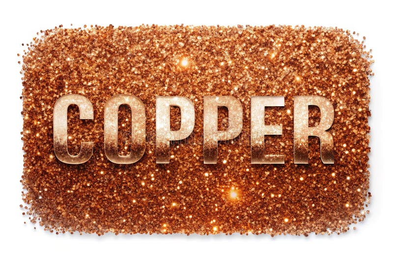 Stunning Copper Glitter Texture a ProfessionalGrade Image Showcasing ...