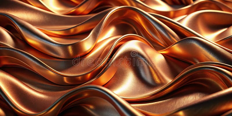 Stunning Copper Metal Background Abstract Swirling Patterns and ...