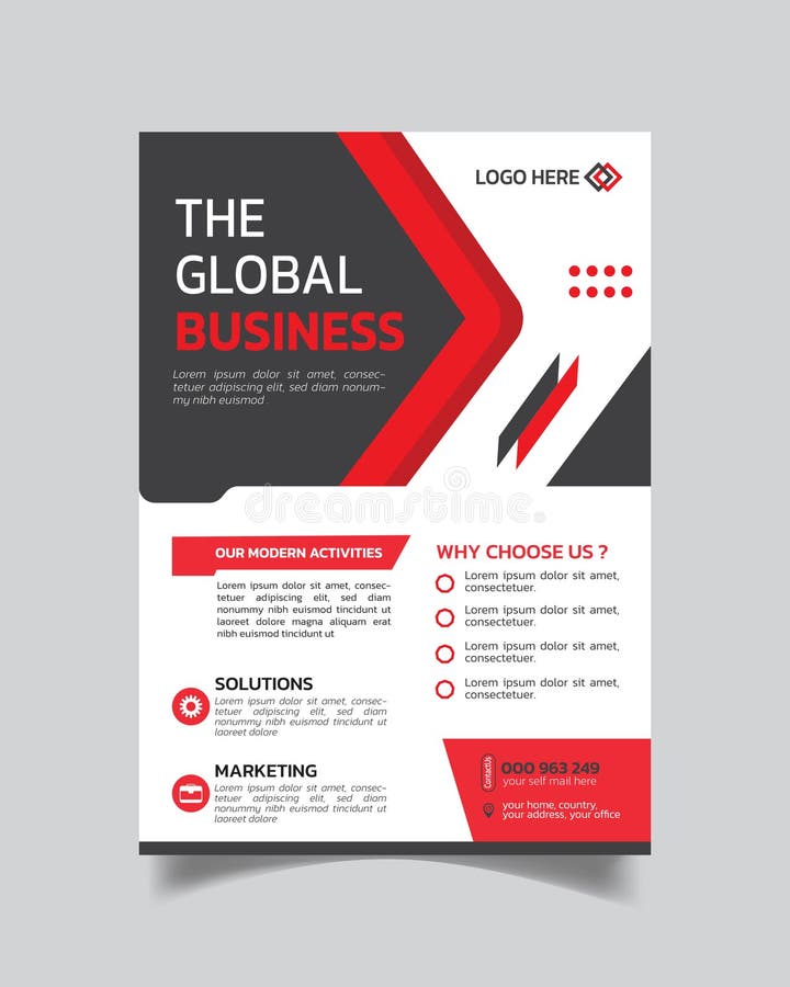 Stunning Corporate Business Flyer or Creative Business Leaflet and ...