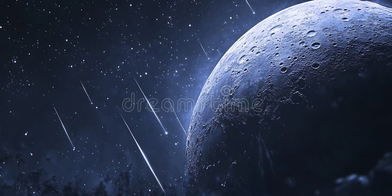 Stunning Cosmic Background: Nebula, Stars, and Celestial Wonders Stock ...