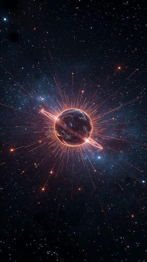 Stunning Cosmic Explosion in Deep Space - Dramatic Celestial Phenomenon ...