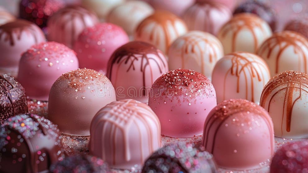 Dreamy Chocolate Box with Chocolate Bonbons, Pralines, Toffees, Salted ...