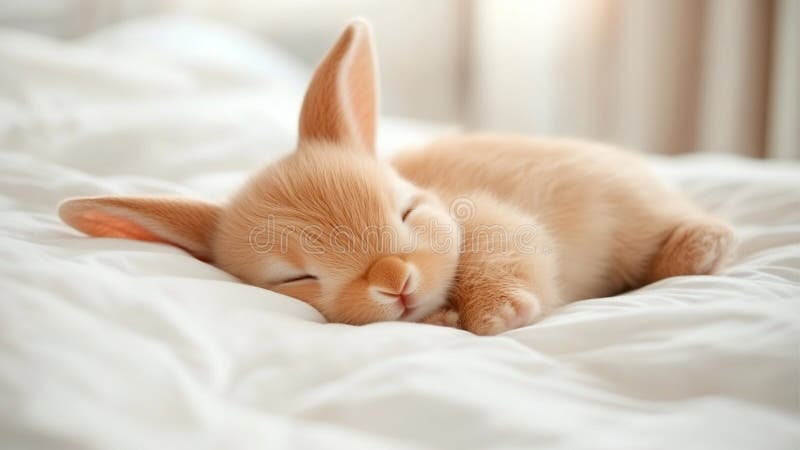 The Cutest Baby Bunny Ever (Adorable!) Stock Illustration ...