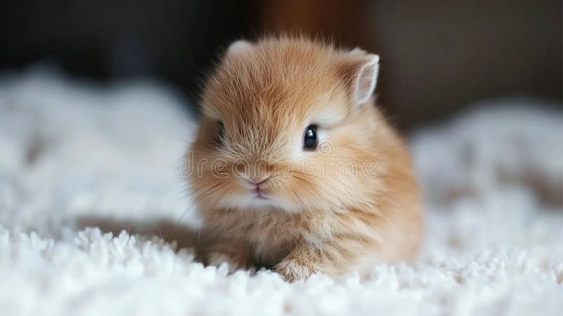 The Cutest Baby Bunny Ever (Adorable!) Stock Illustration ...