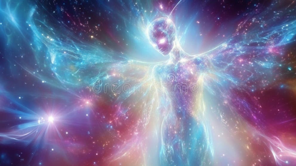 An Angelic High Density Alien Extraterrestrial Being with Wings ...