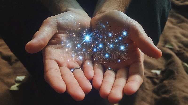 Practicing Reiki and Spiritual Energy Healing with Magical Hands ...