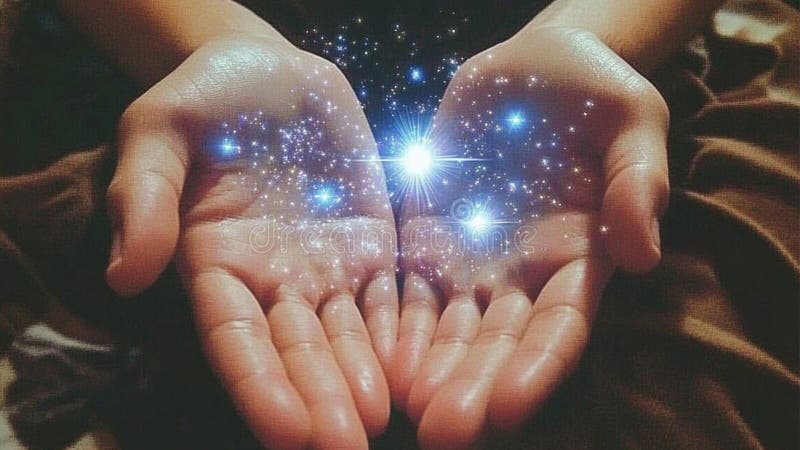 Practicing Reiki and Spiritual Energy Healing with Magical Hands ...