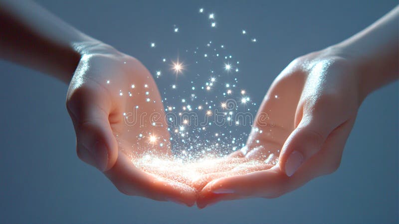 Practicing Reiki and Spiritual Energy Healing with Magical Hands ...