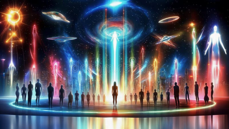 United Federation of Planets Group of Beings in an Extraterrestrial ...