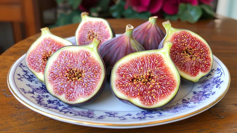 Fresh, Healthy, Nutritious, Flavorful, Sweet and Delicious Figs Fruit ...
