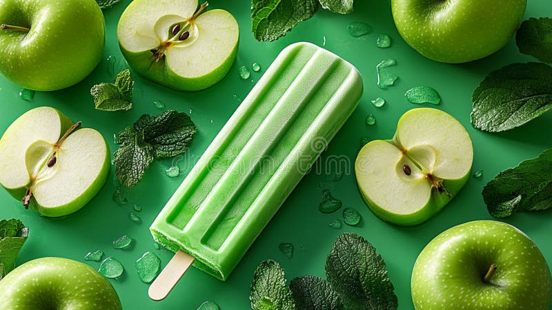Delicious, Refreshing, Happy and Fun Fruity Green Apple Popsicles ...