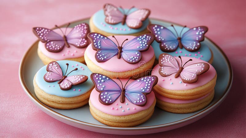 Beautiful, Delicate, Buttery, Hard Sugar Cookies in the Shape of ...