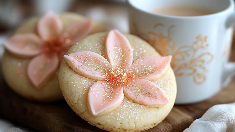 Beautiful, Buttery, Hard Sugar Cookies with Delicate Icing Decorated ...