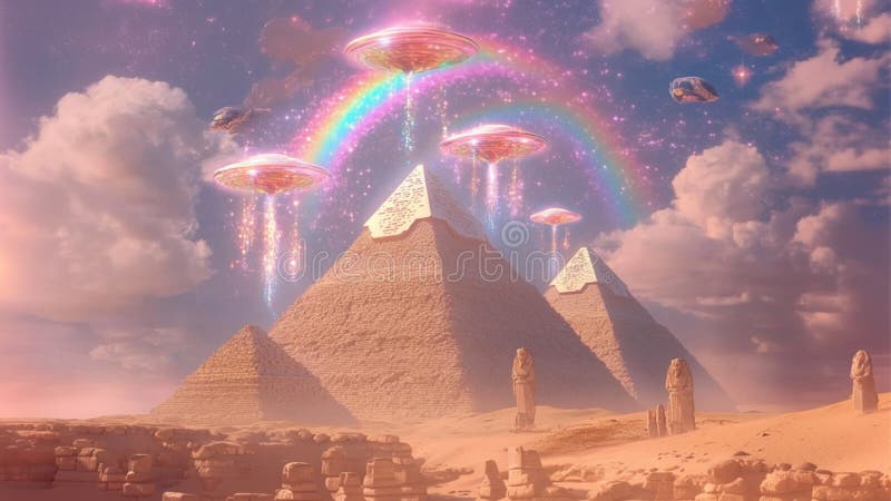 Advanced High Tech Egyptian Atlantis Lemuria ET Civilization Pyramids ...