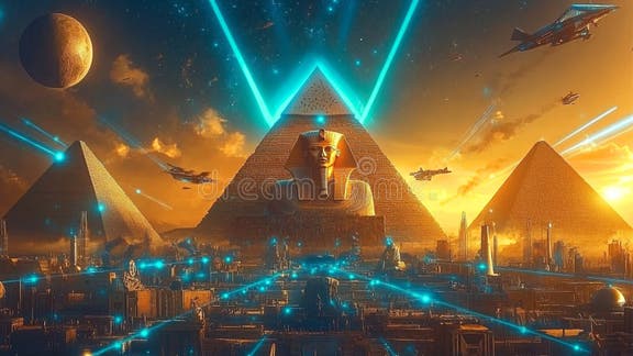 Advanced High Tech Egyptian Atlantis Lemuria ET Civilization Pyramids ...
