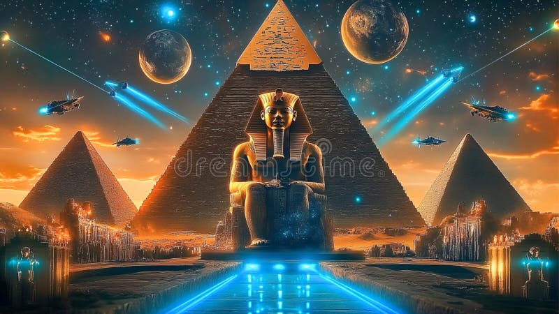 Advanced High Tech Egyptian Atlantis Lemuria ET Civilization Pyramids ...