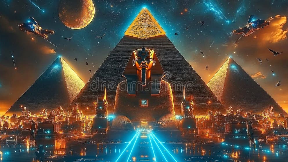 Advanced High Tech Egyptian Atlantis Lemuria ET Civilization Pyramids ...