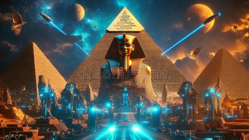 Advanced High Tech Egyptian Atlantis Lemuria ET Civilization Pyramids ...